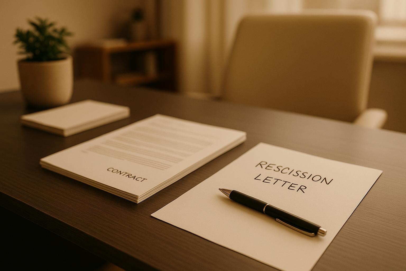 Top 7 Tips for Rescission Letter Success | Aaronson Law Firm