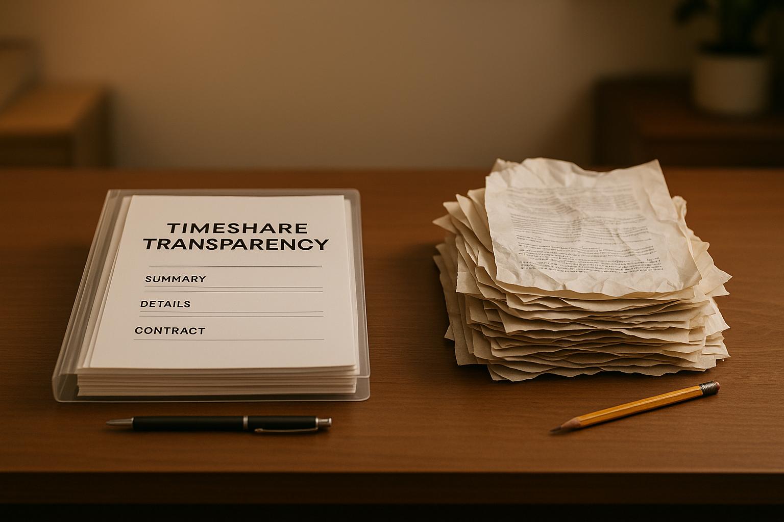 Timeshare Transparency vs. Deceptive Practices | Aaronson Law Firm