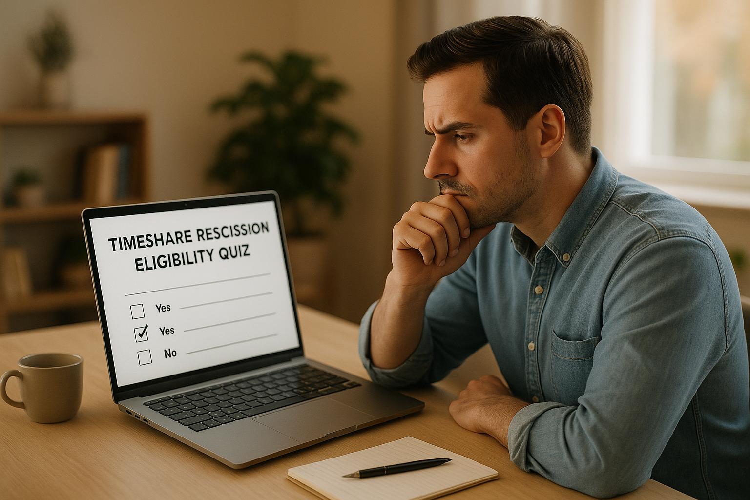 Timeshare Rescission Eligibility Quiz | Aaronson Law Firm